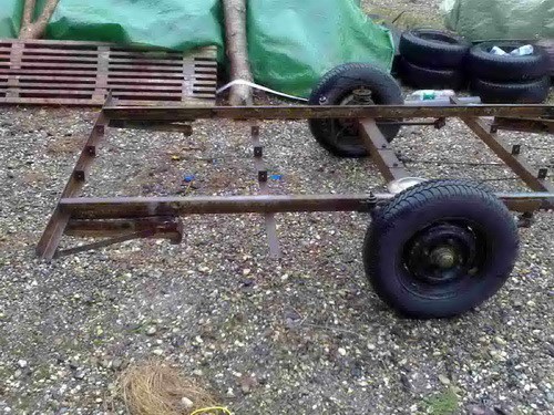 Campingvogns bund/ trailer | Lav-det-selv.dk