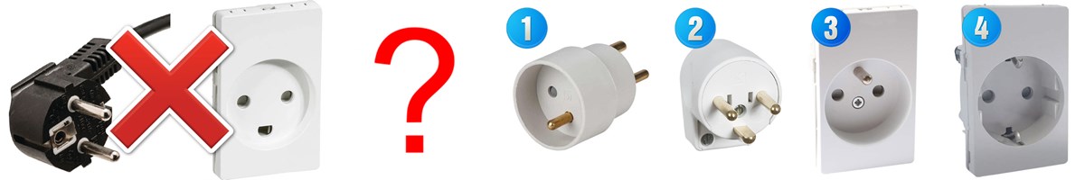 EL: Husholdningsapparater med Schuko stik og dansk... | Lav-det-selv.dk